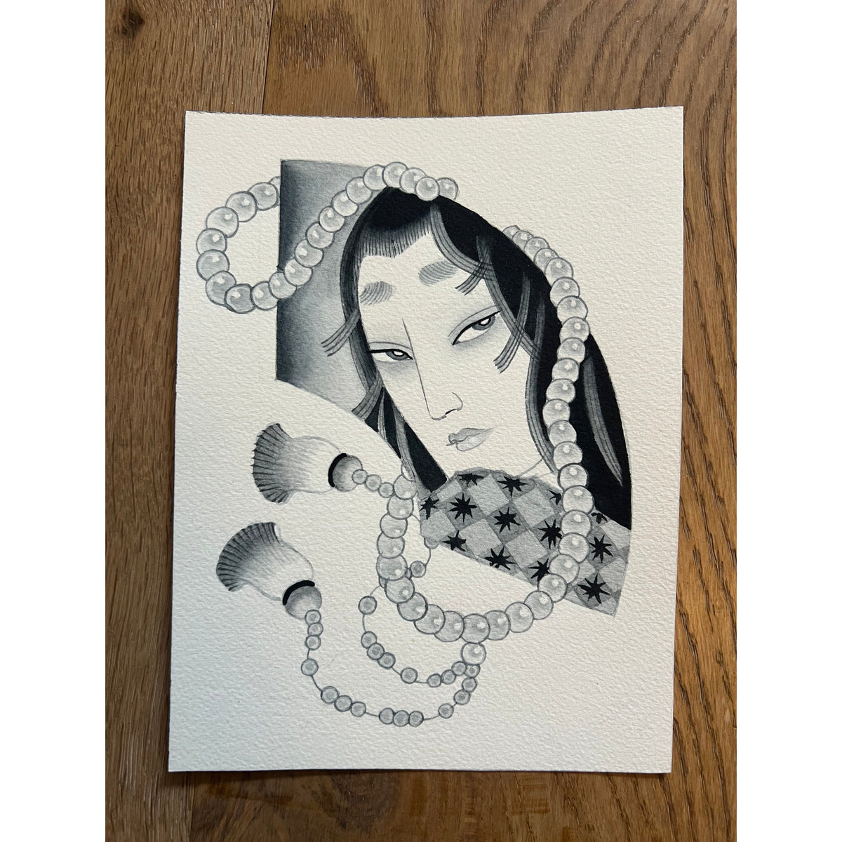 #14 Original painting from flash sheet#2 – Decoboco